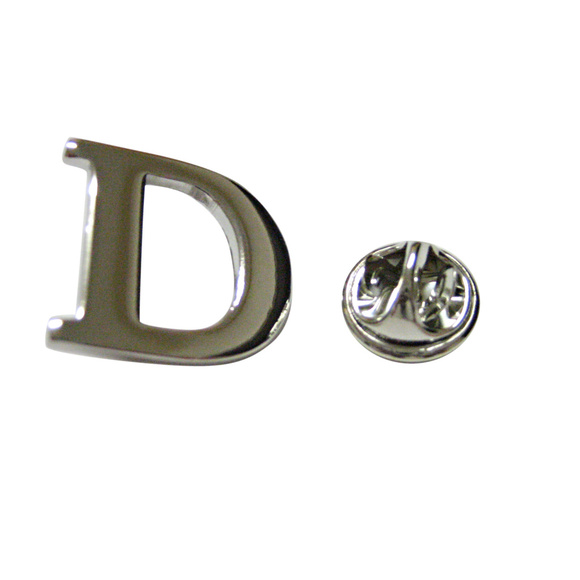 Kiola Designs | Accessories | Letter D Lapel Pin | Poshmark